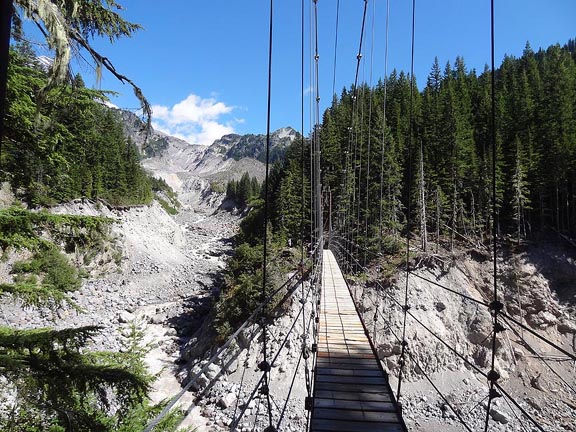 Tahoma Creek Suspension Bridge